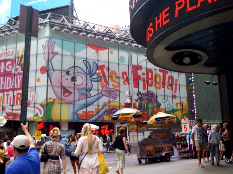 jon4lease: DORA BIRTHDAY ADVENTURE - TIMES SQUARE